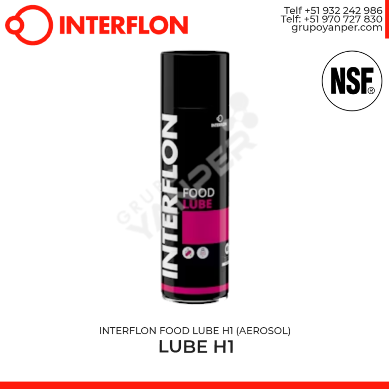 INTERFLON FOOD LUBE H1 (AEROSOL) - Grupo Yanper
